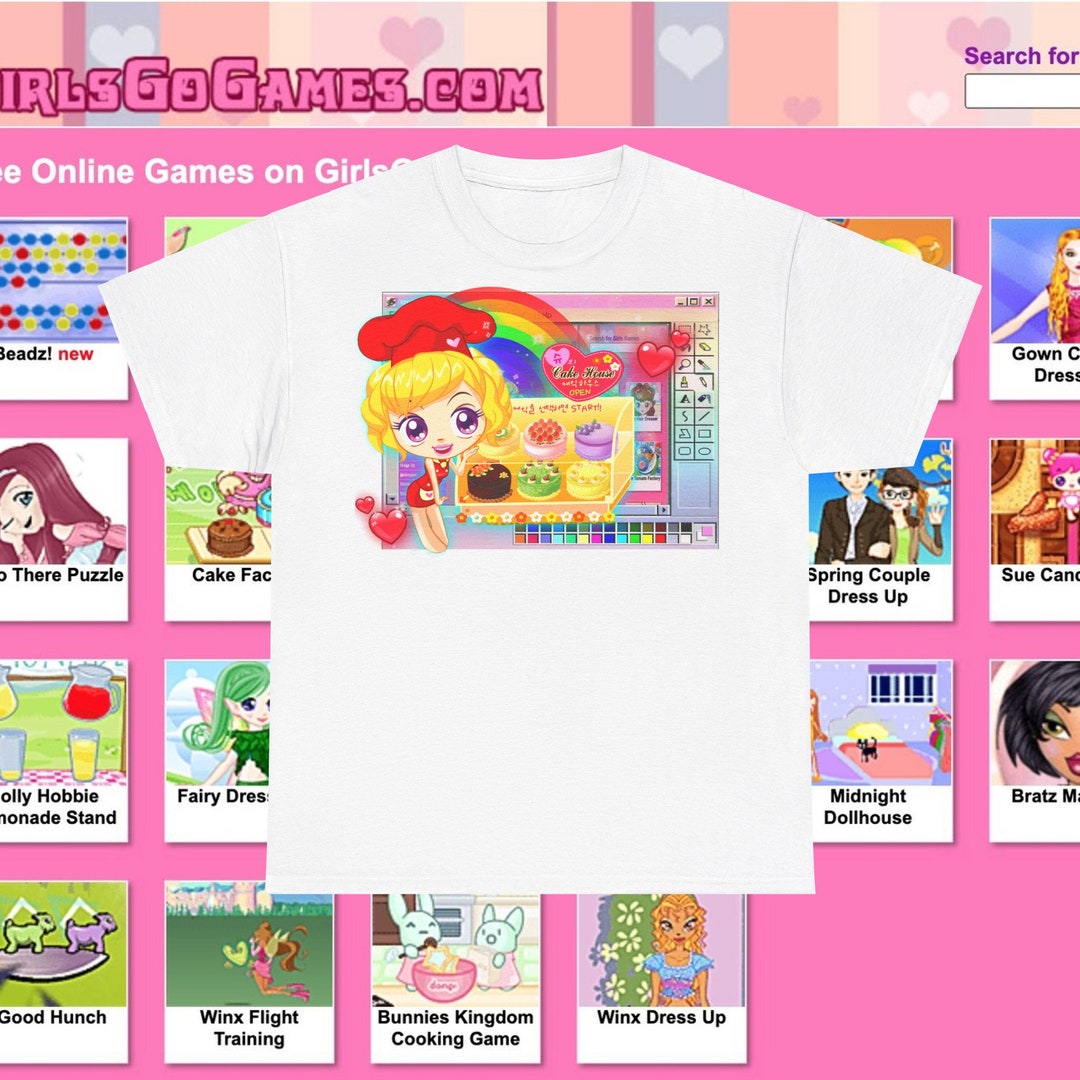 Girlsgogames Sue Flash Game Shirt - Etsy