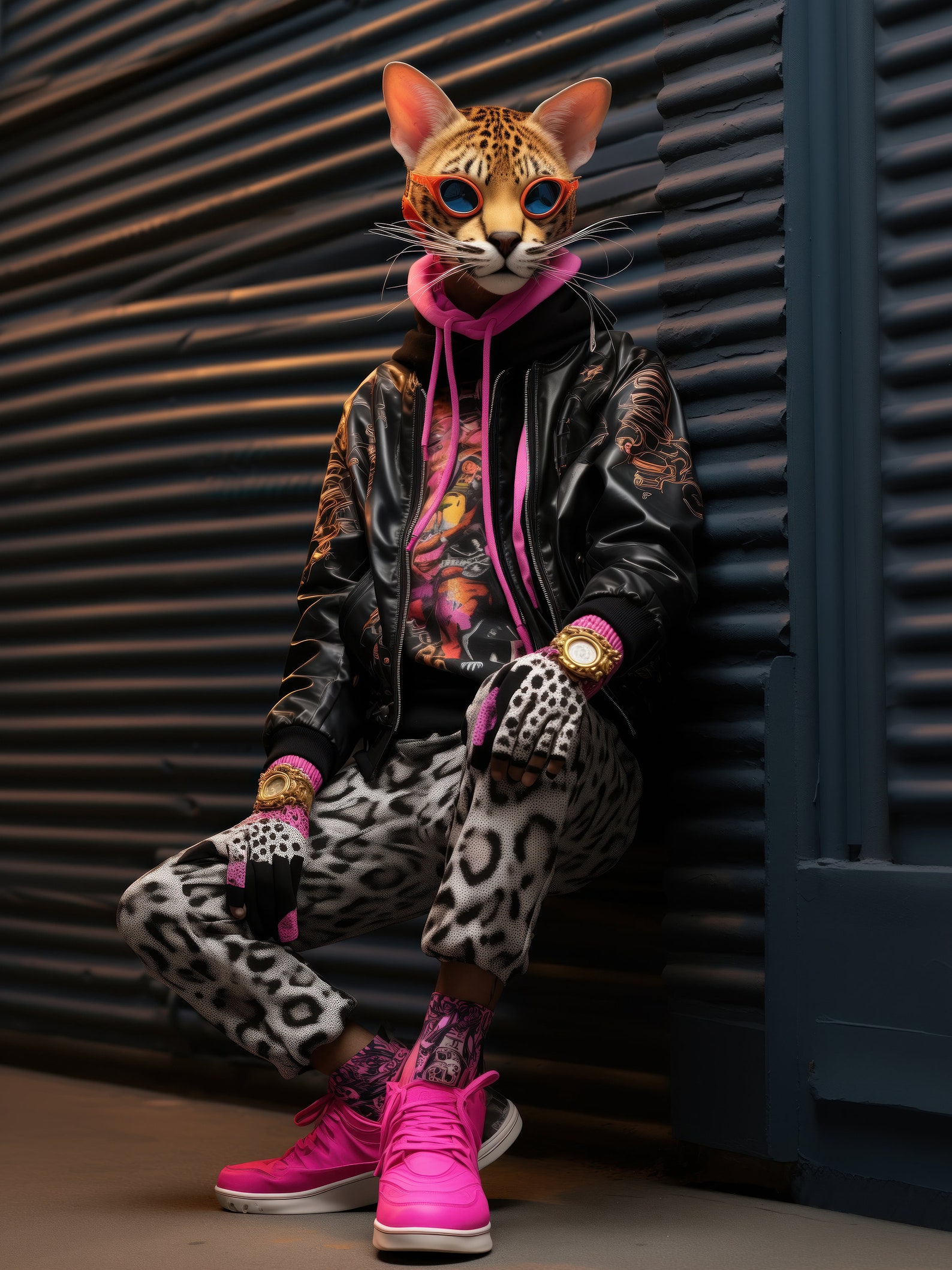 Hip-hop Cats (3 High-quality Images 3:4/9567 X 12756 Pixel) - Etsy