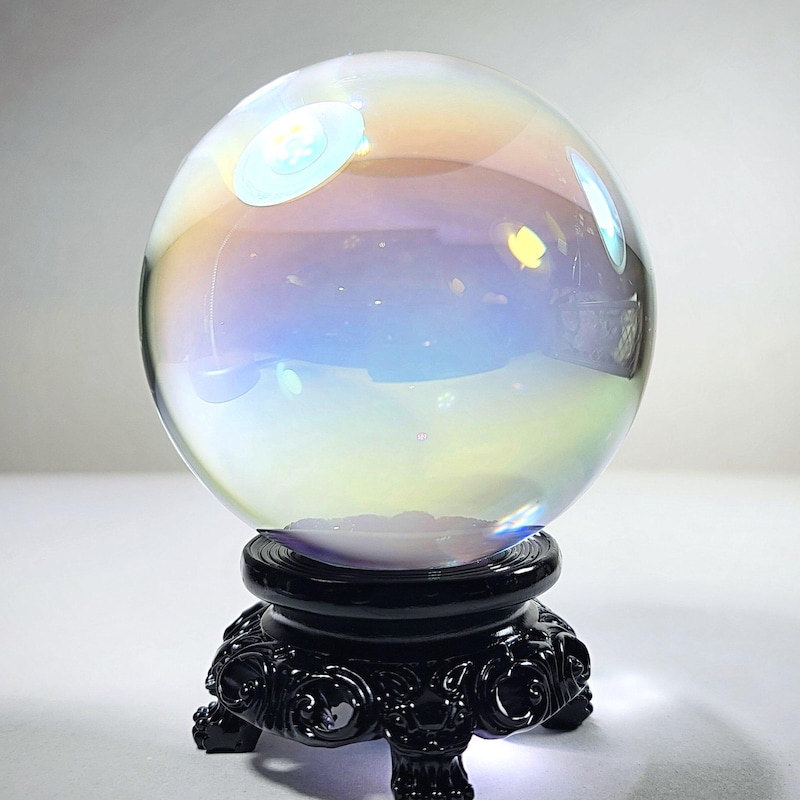 Iridescent Crystal - Etsy