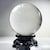 60mm Small Purple Crystal Ball With Stand, Little Violet Glass Scrying ...