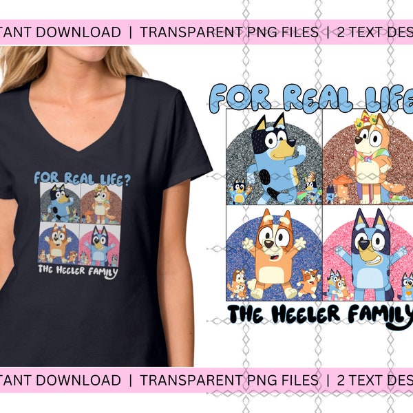 Bluey Transparent Png - Etsy