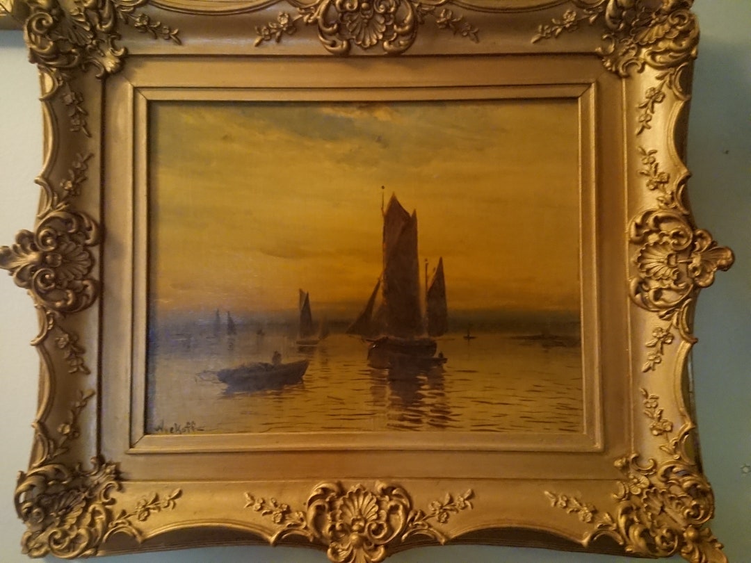 Joseph Wyckoff Oil on Canvas - Etsy