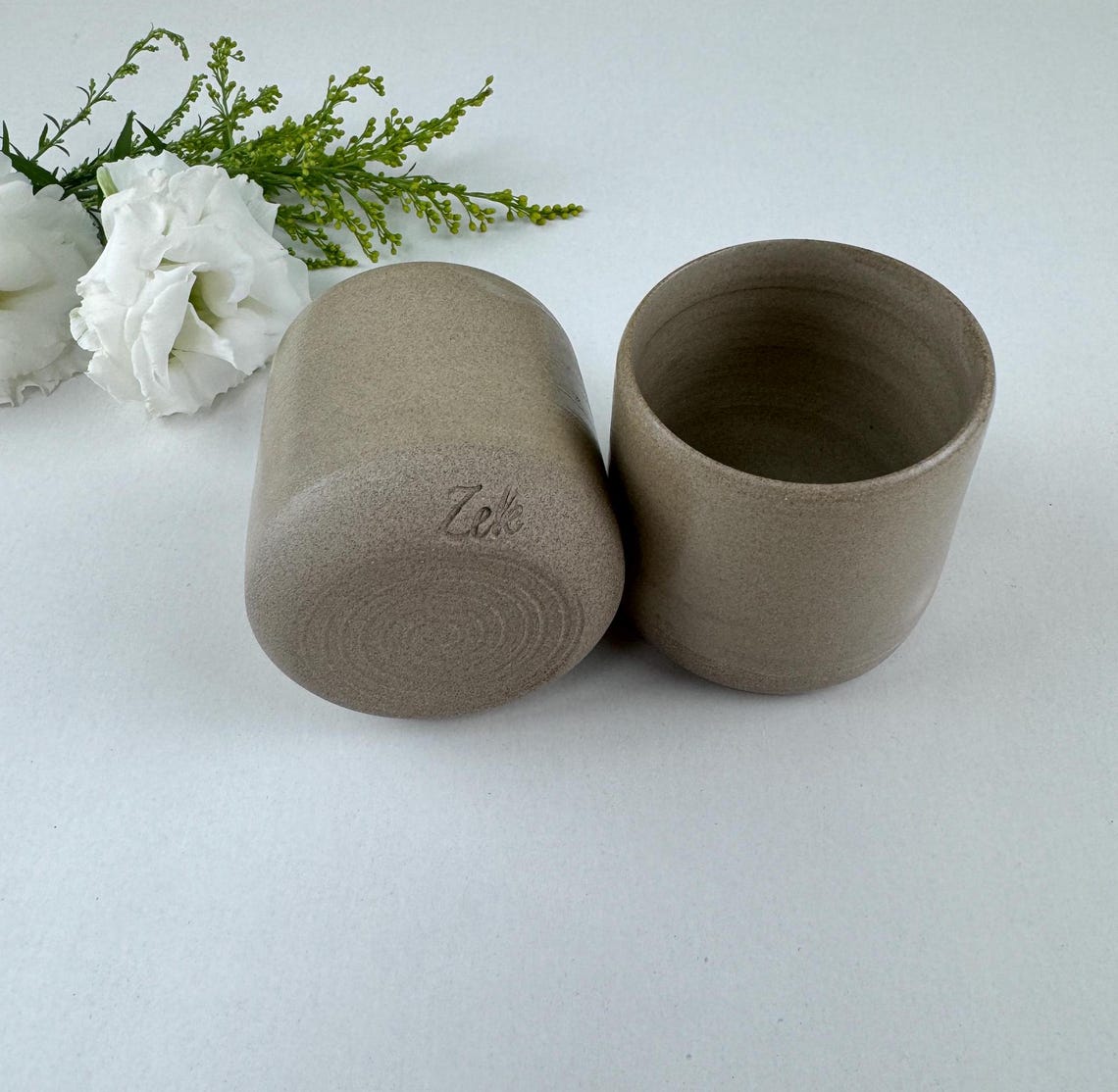 Handmade Ceramic Coffee Pour Over Set: Stoneware Dripper and Jug - Etsy