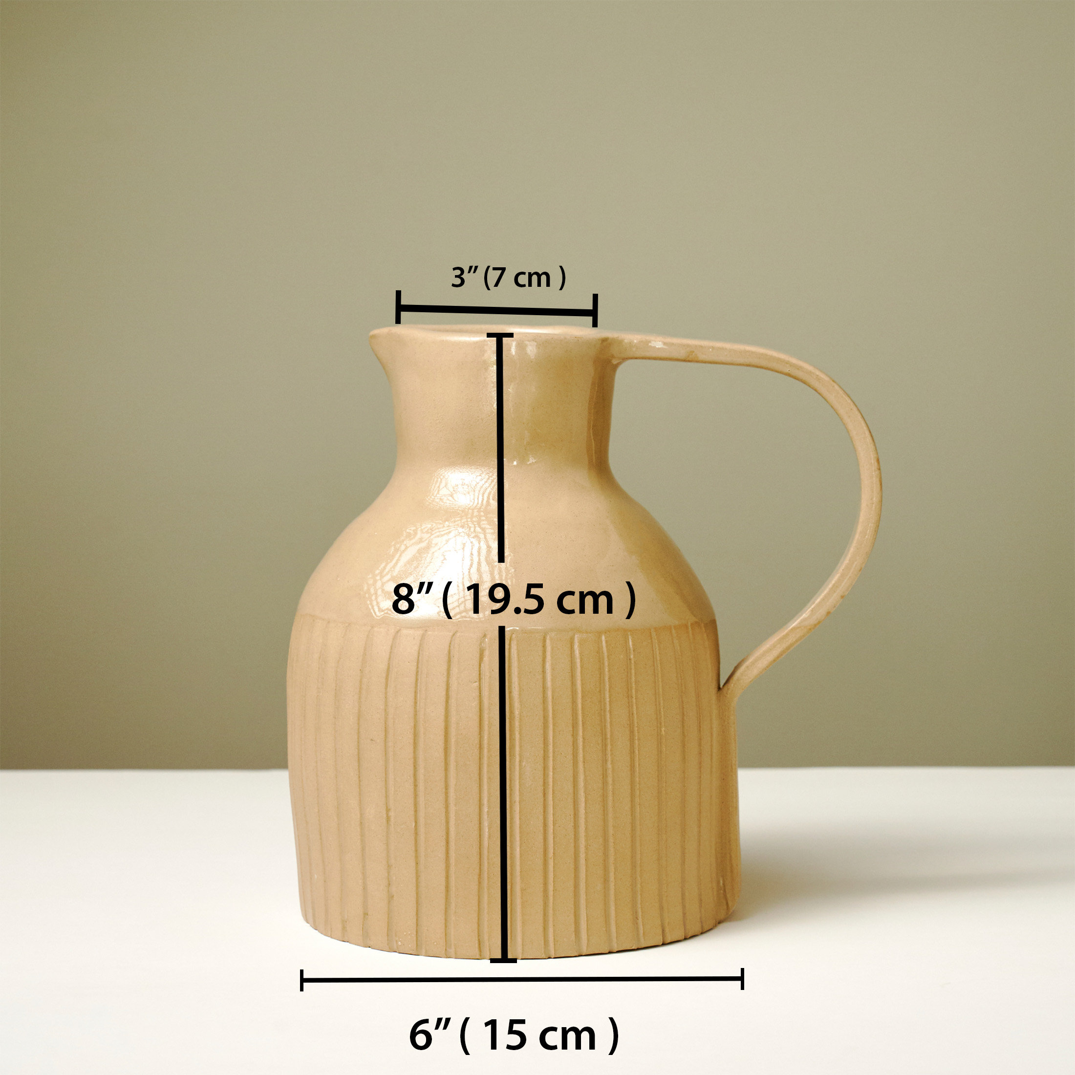 Handmade Stoneware Ceramic Pottery Milk Jug Rustic Milk Jug - Etsy