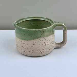 Handmade Ceramic Coffee Pour Over Set: Modern Stoneware Dripper - Etsy