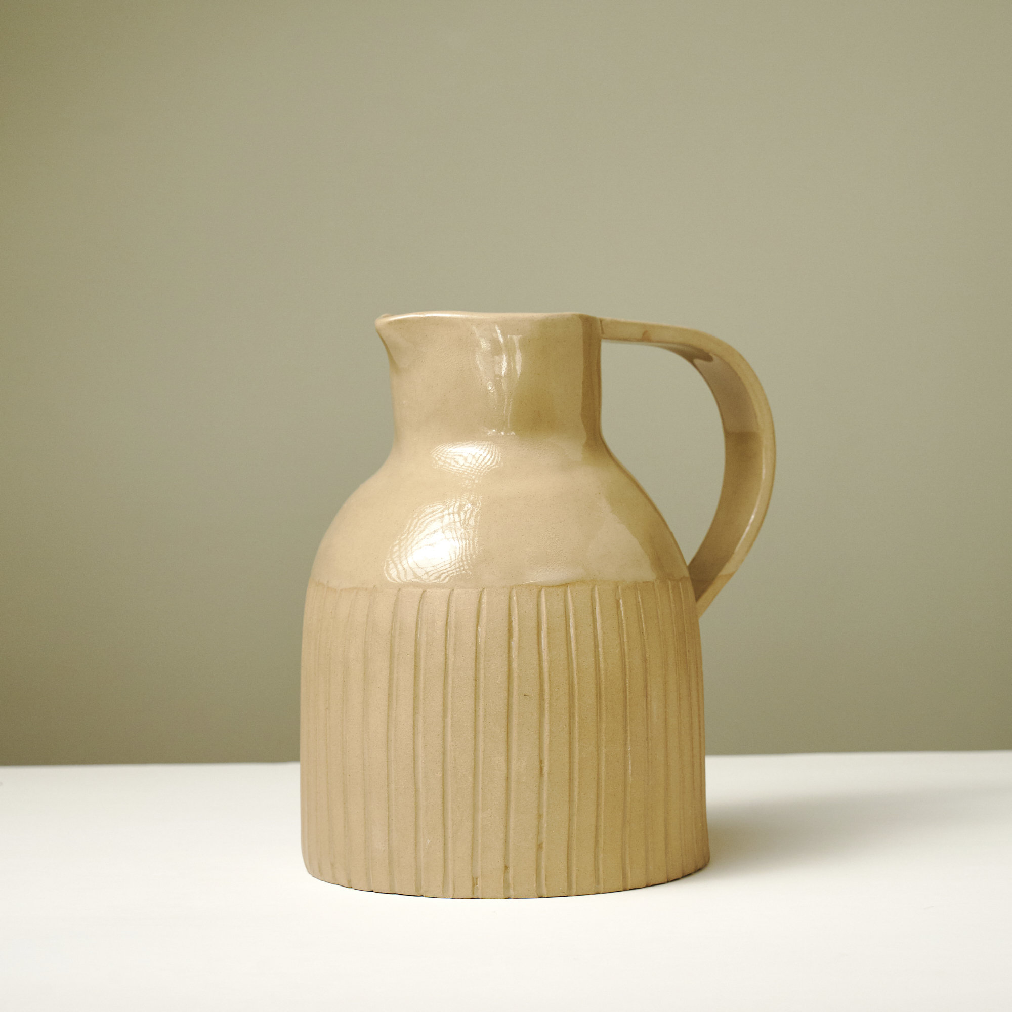 Handmade Stoneware Ceramic Pottery Milk Jug Rustic Milk Jug - Etsy