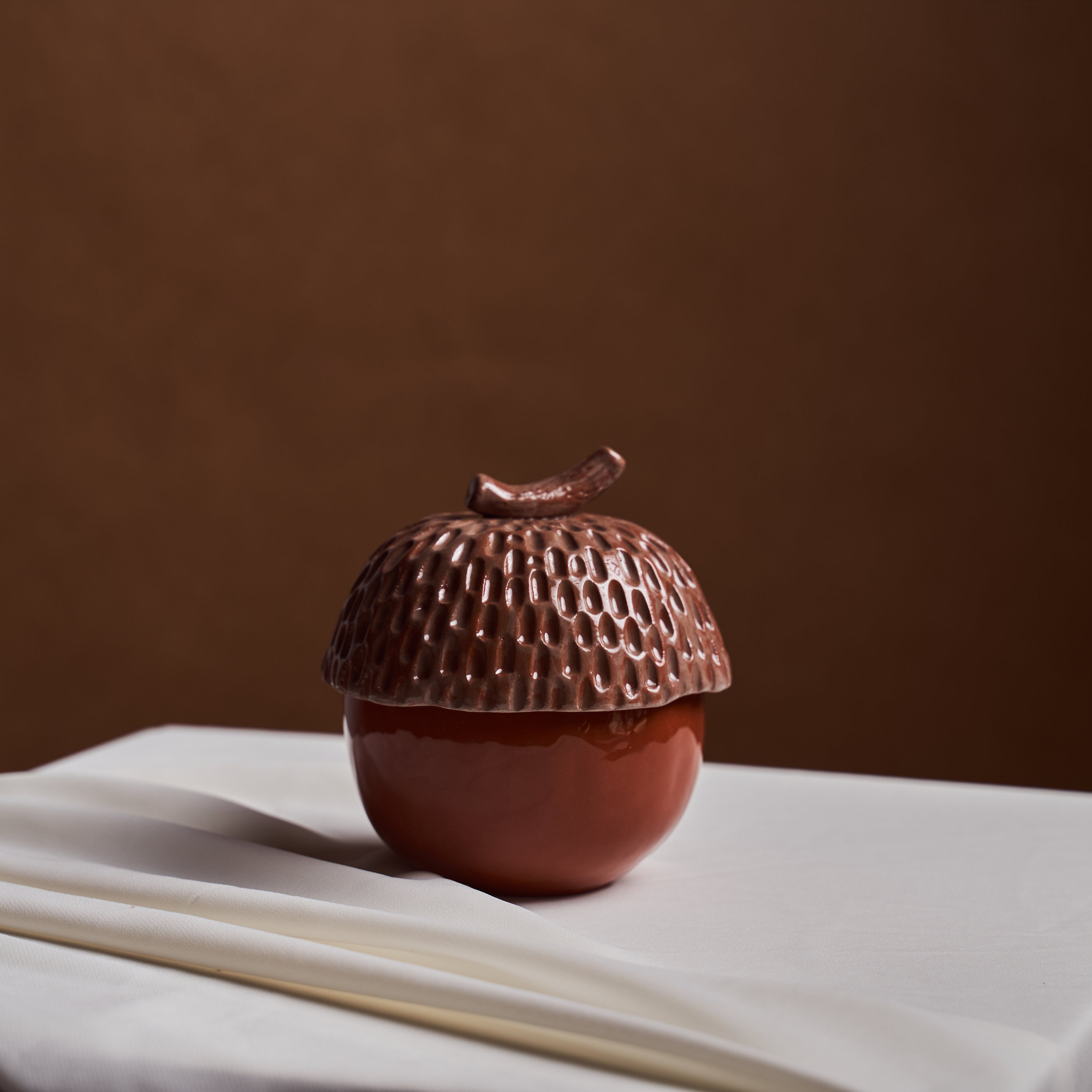 Handmade Acorn Storage Box With Lid Nature and Forest Decoration ...