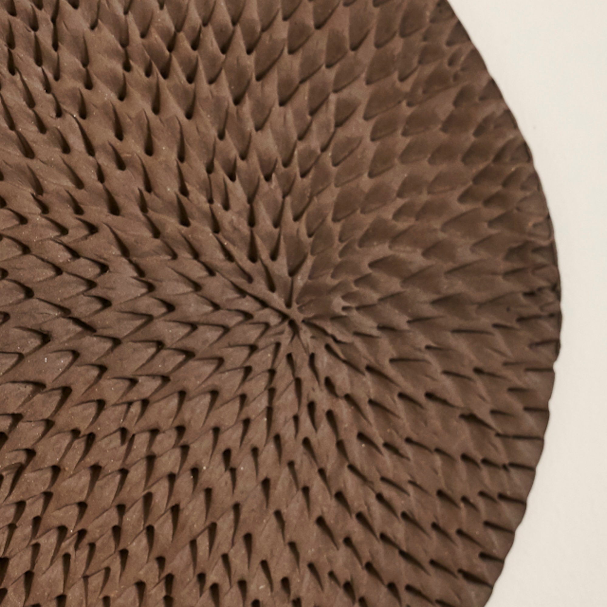 Round Ceramic Wall Hanging Set 8 Inches Ceramic Wall Sculptures ...