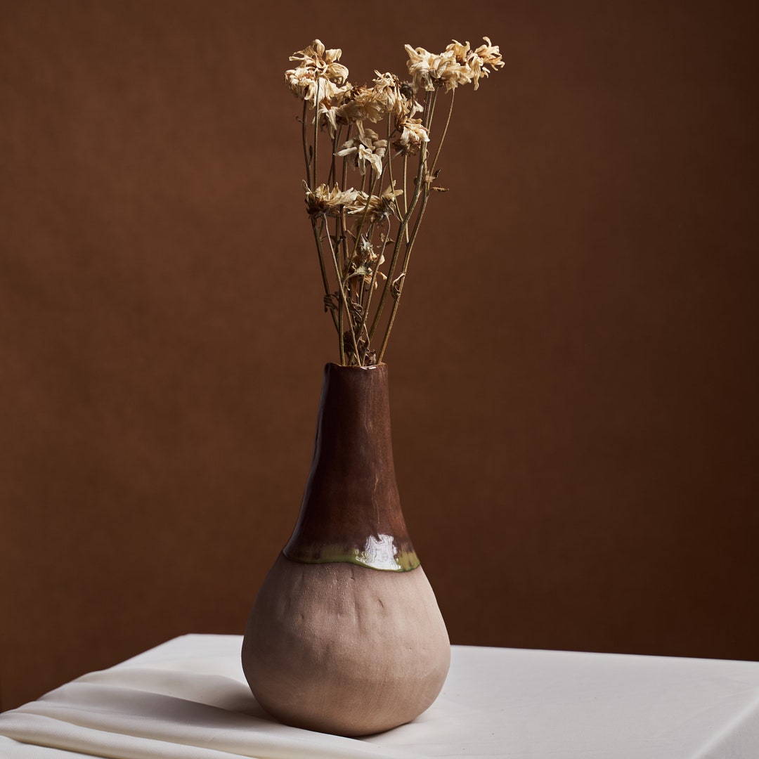 Handcrafted Ceramic Milk Coffee Vase | the Perfect Accent for Stylish ...