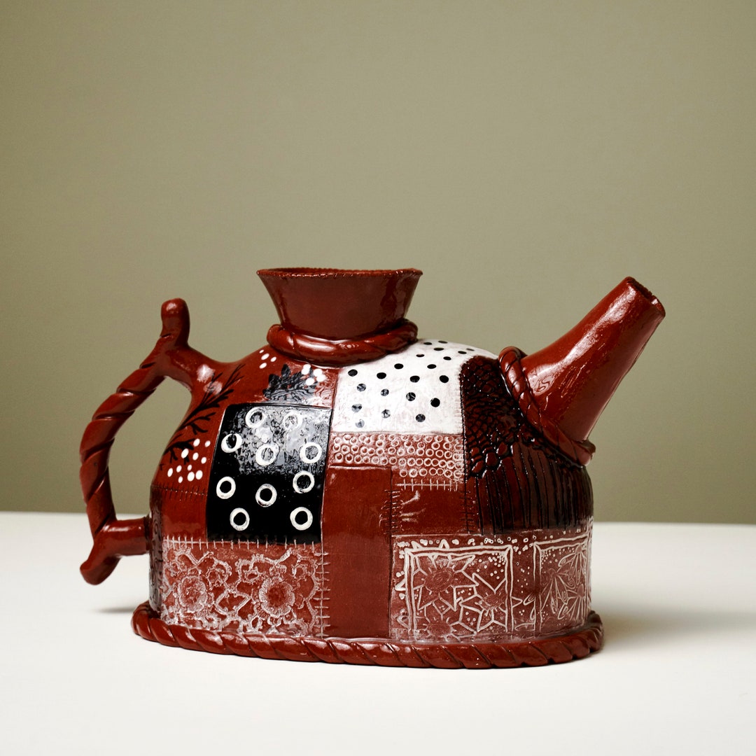 Perfect for Tea Lovers Decorative Ceramic Teapot Vintage Inspired ...