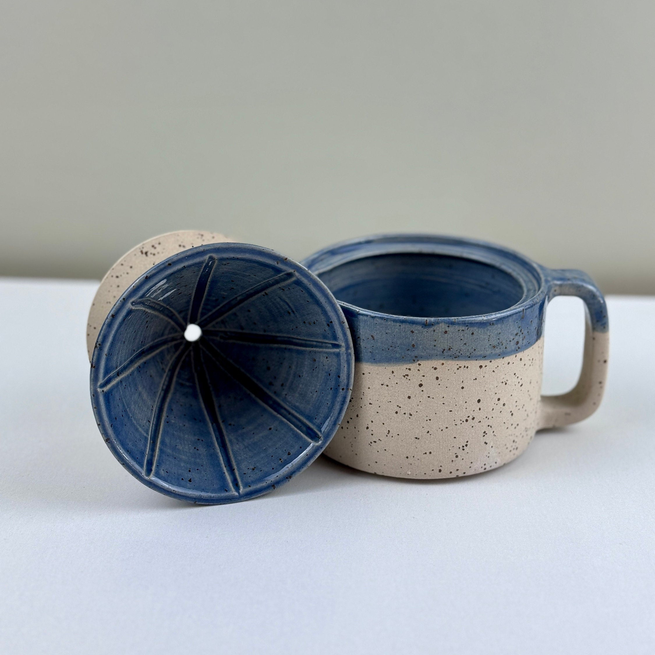 Ceramic Coffee Pour-over Modern Stoneware Dripper and Jug Set Coffee ...