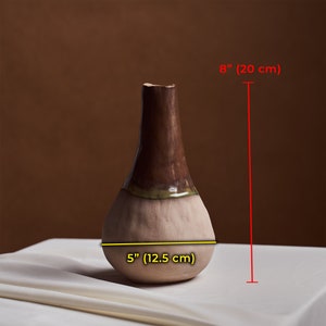 Handcrafted Ceramic Milk Coffee Vase | the Perfect Accent for Stylish ...