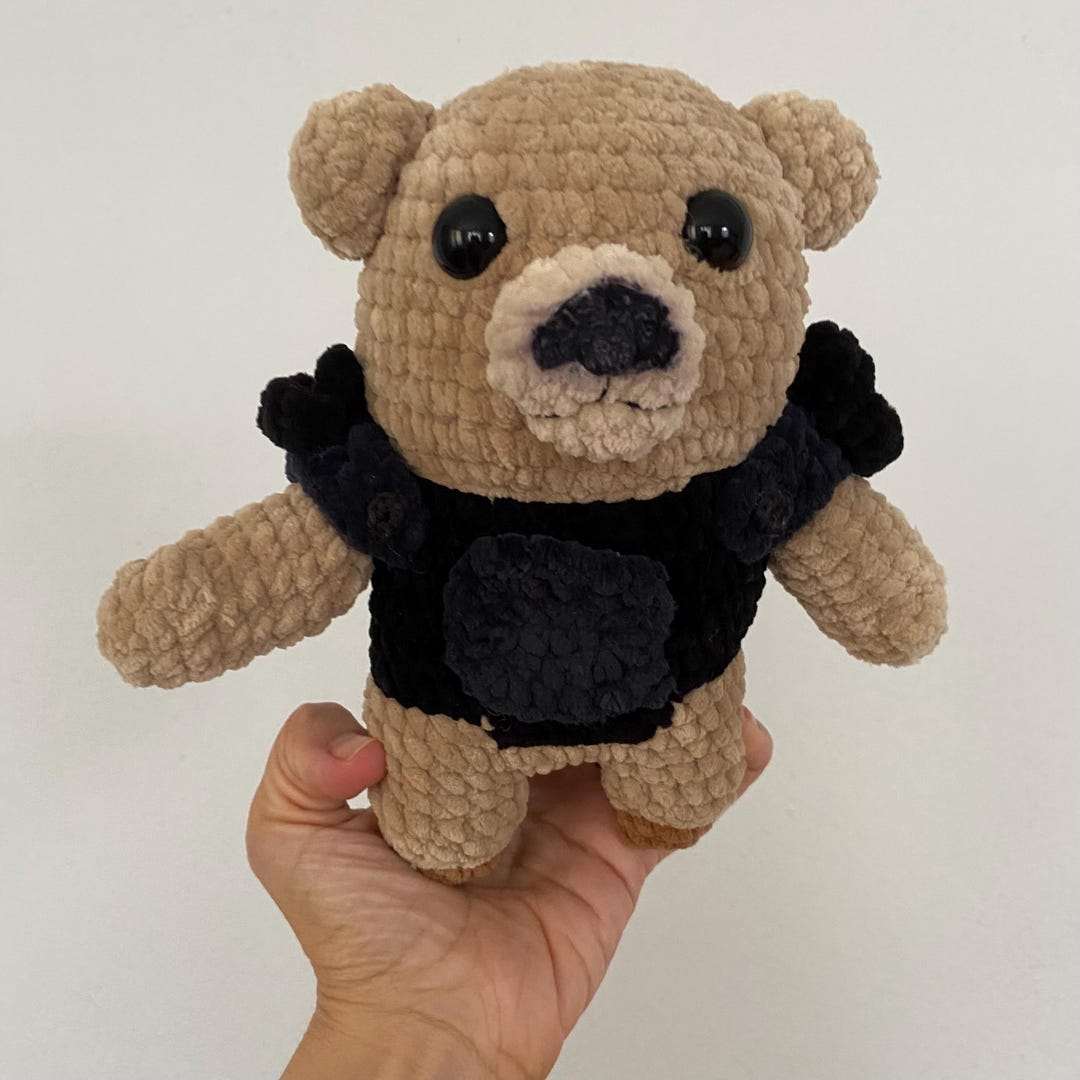 Valorant Tactical Bear Amigurumi Doll - Etsy
