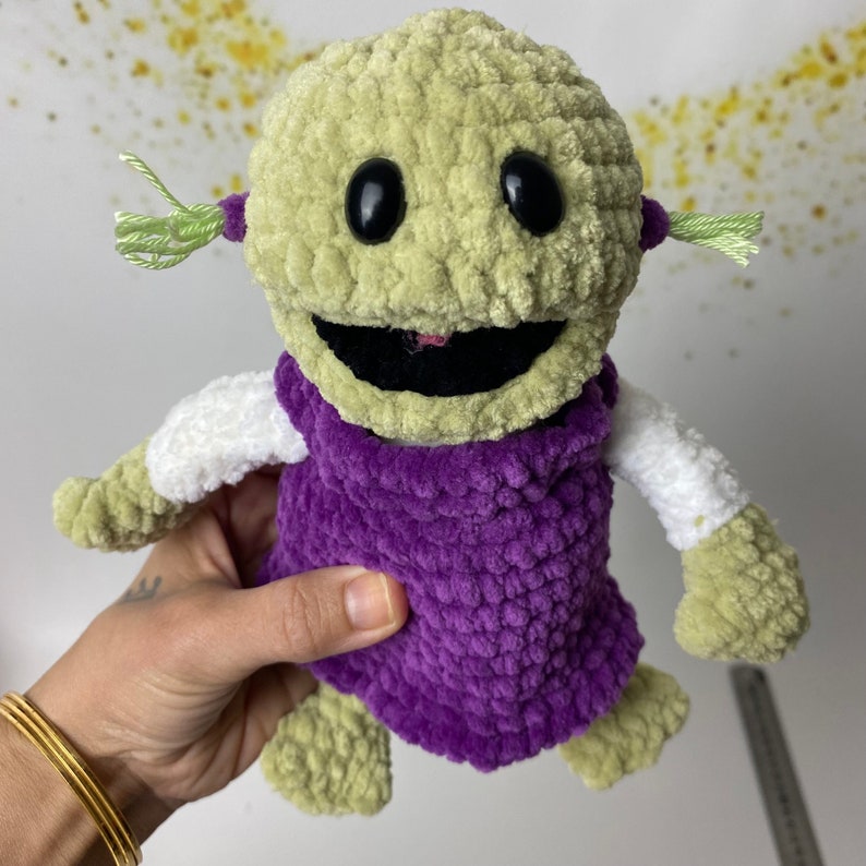 Crochet Mona Doll , Amigurumi Nanalan Mona Doll - Etsy