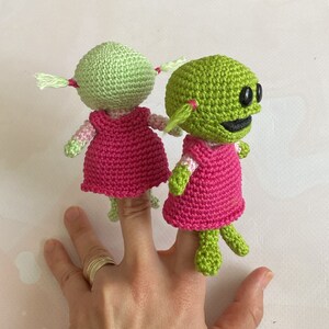 Nanalan Mona Finger Puppet Amigurumi Pattern (crochet) PDF - Etsy