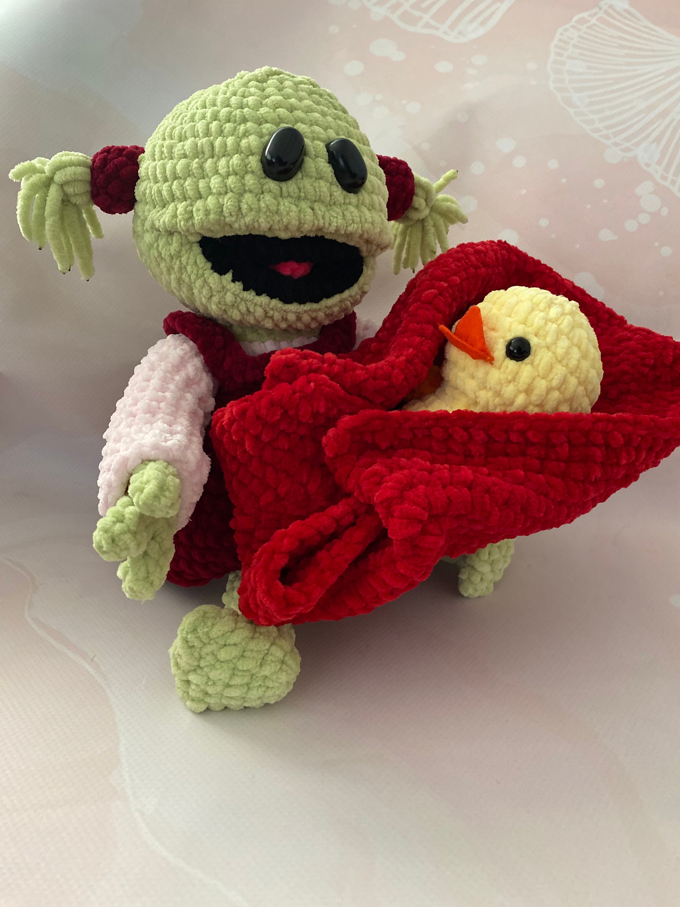 Amigurumi Nanalan Duck & Blanket Pattern PDF - Etsy