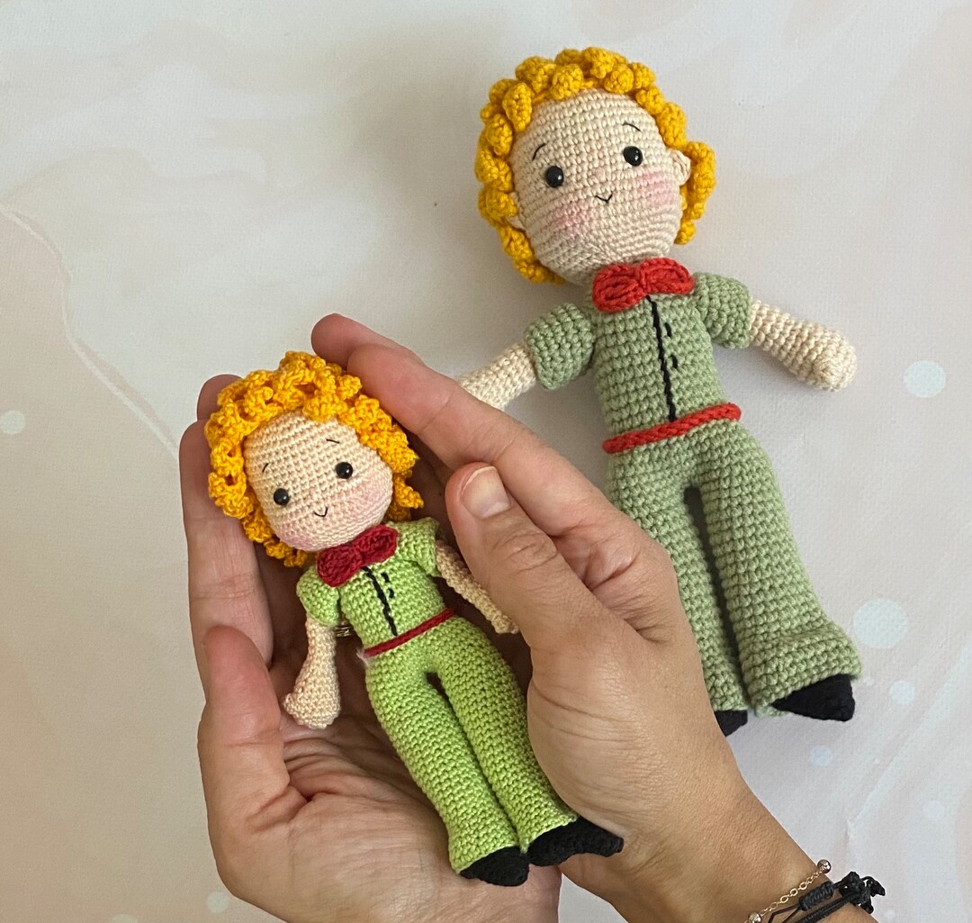 Amigurumi Little Prince Pattern English, One Pattern 2 Size Little ...
