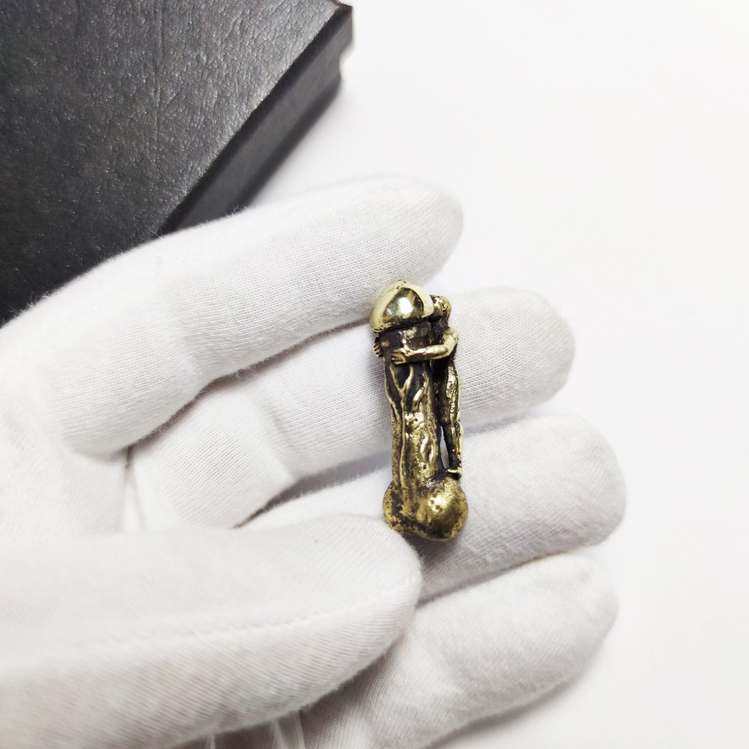 Gay Pendant, Penis and Man, Handmade Jewelry, Penis Pendant - Etsy