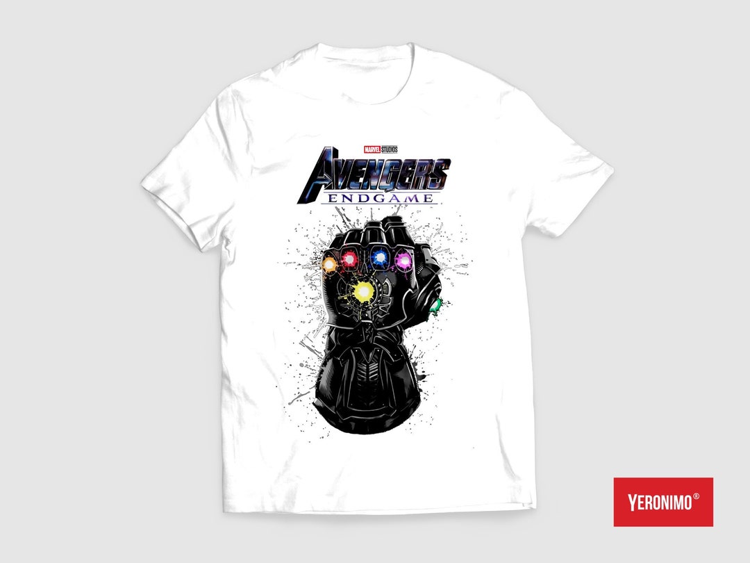 Avengers Endgame Thanos Rings T-shirt Marvel Infinity Stones - Etsy