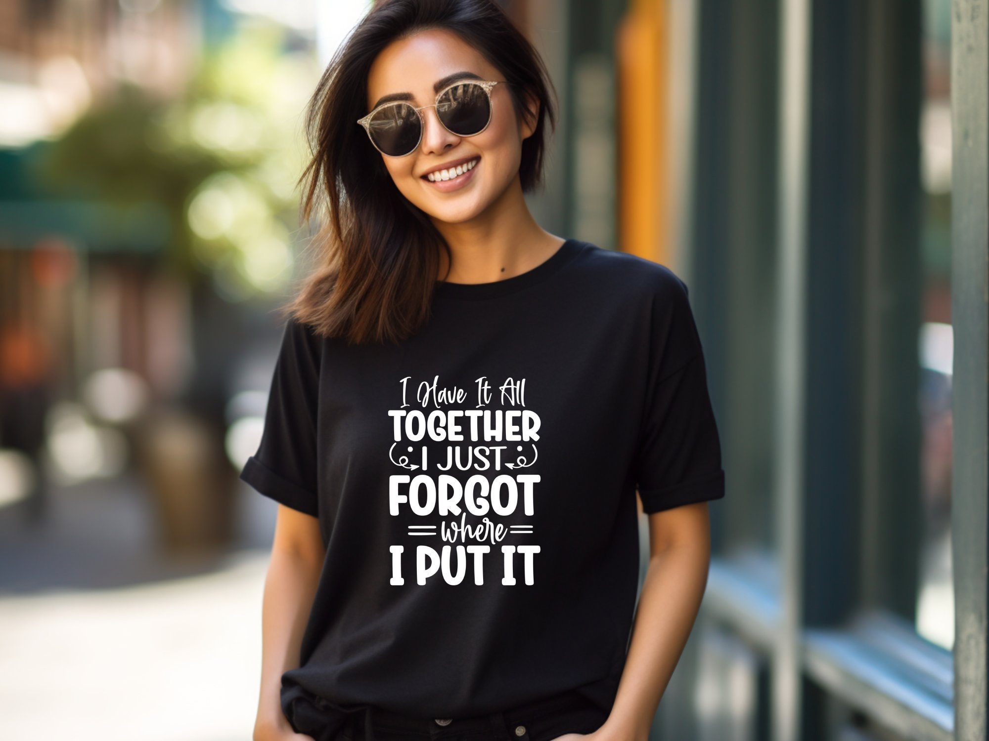 Funny Quote Graphic Tee, Humorous Saying Casual Shirt, Unisex Cotton T ...