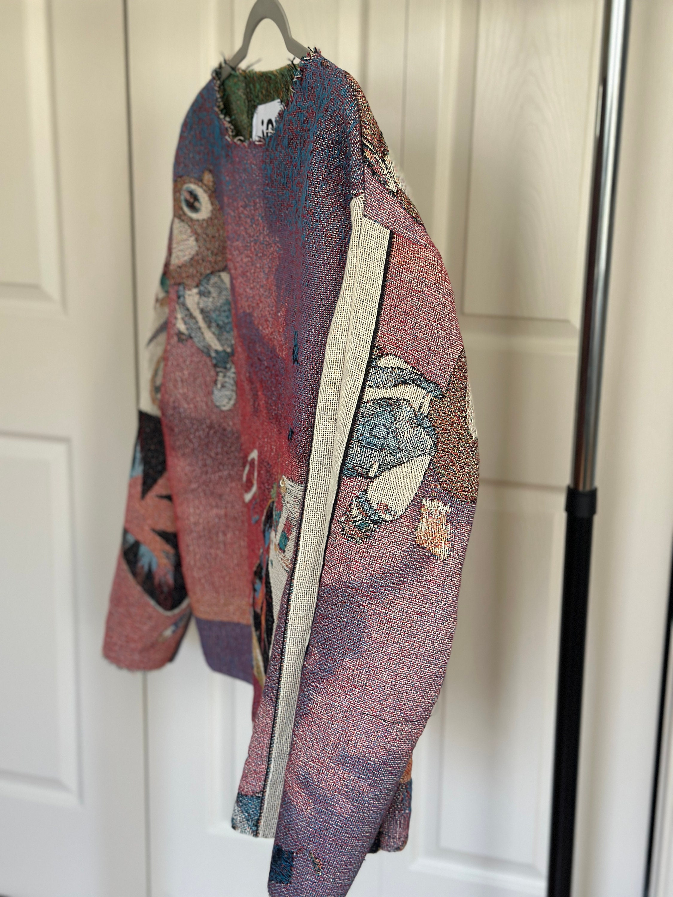 Kanye West "graduation" Sweater | Handmade - Etsy