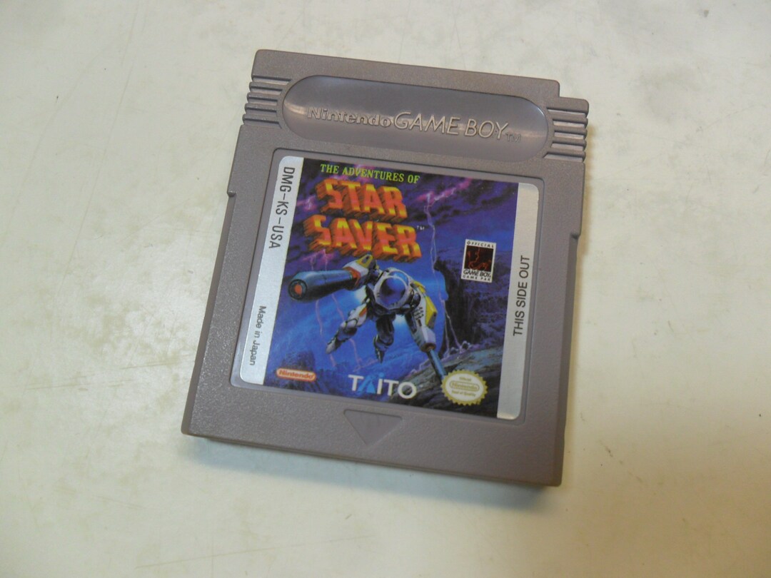 The Adventures of Star Saver Nintendo Game Boy - Etsy