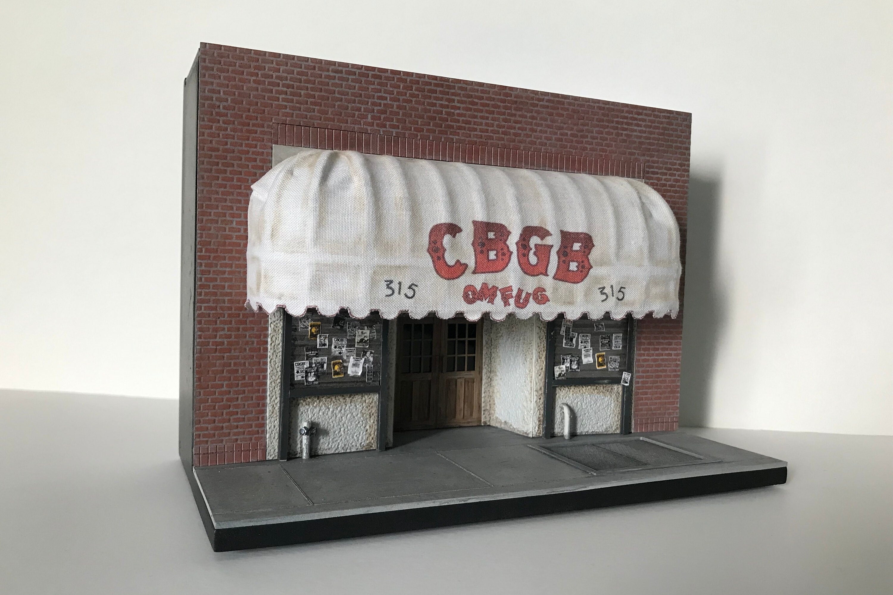 CBGB Miniature Model Handmade 1:48 Scale - Etsy