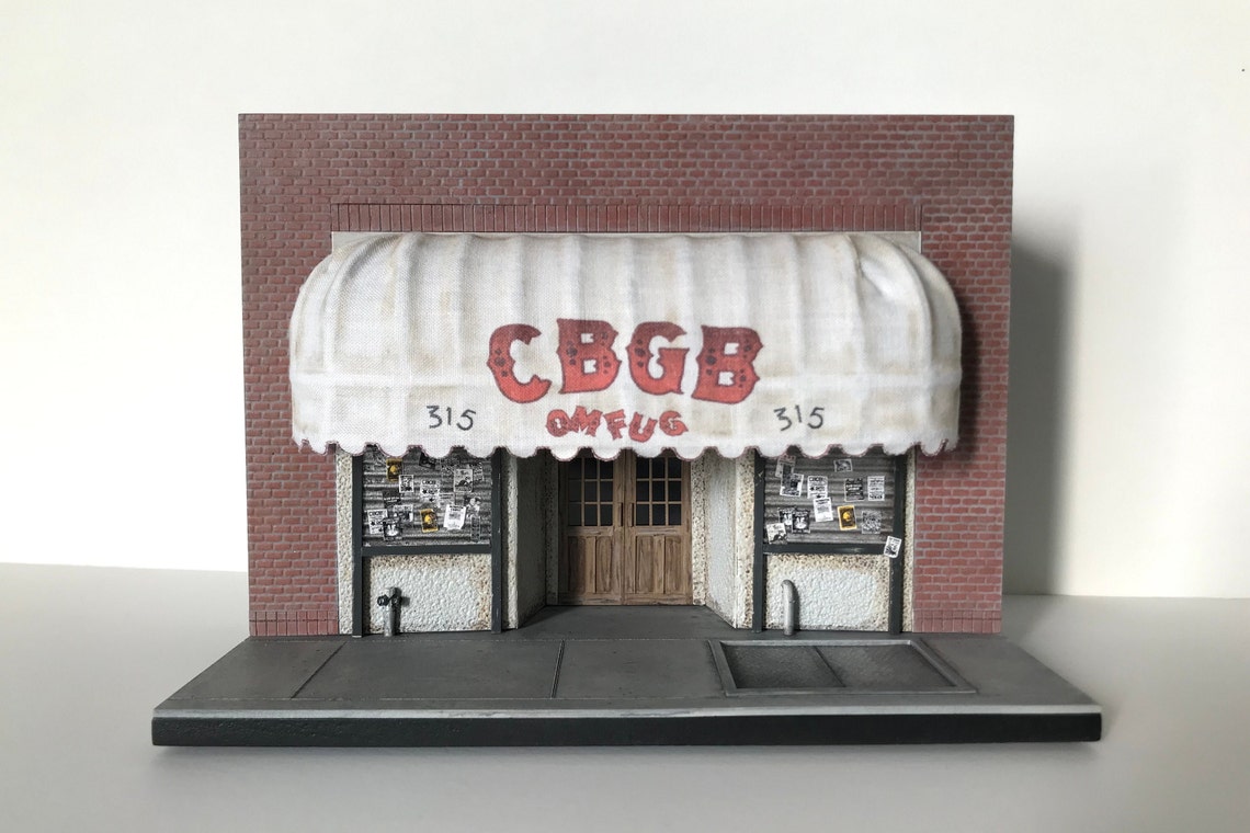 CBGB Miniature Model Handmade 1:48 Scale - Etsy