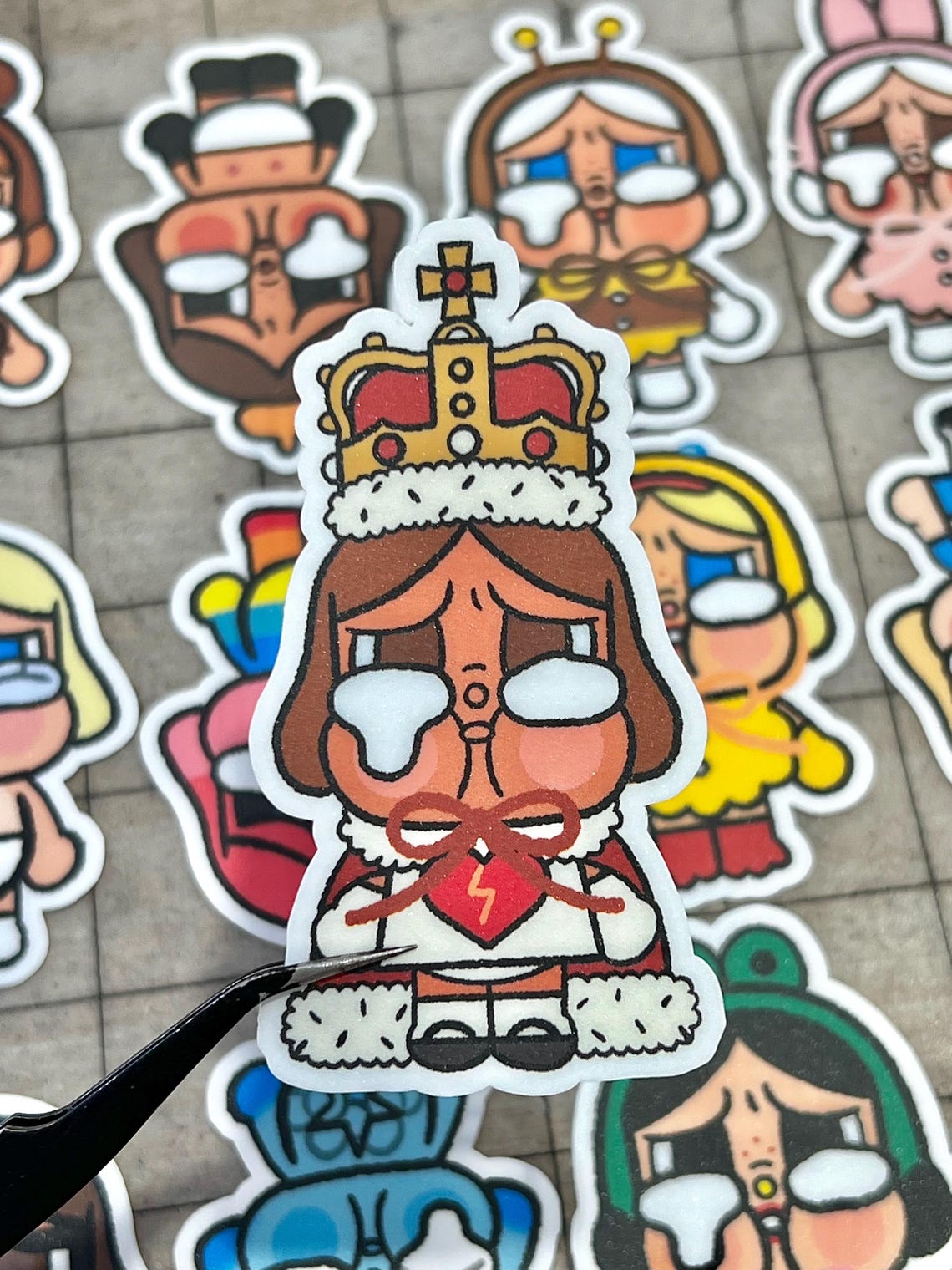 Cry Baby Crying Again Digital PNG Files (for Stickers, Notepads, and ...