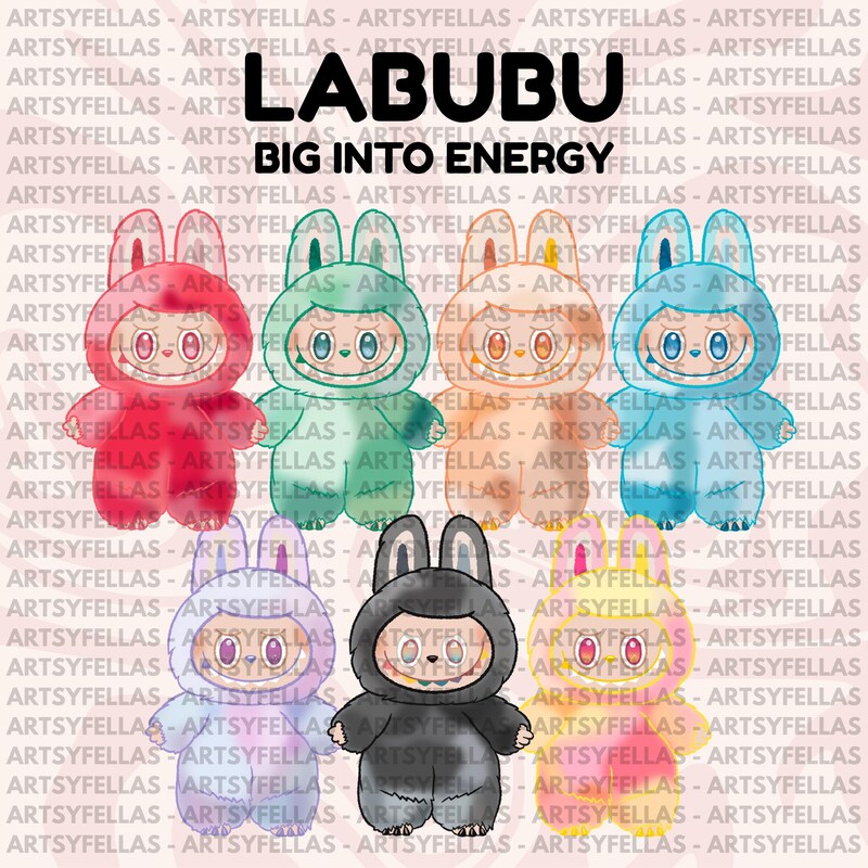 Labubu Head - Etsy