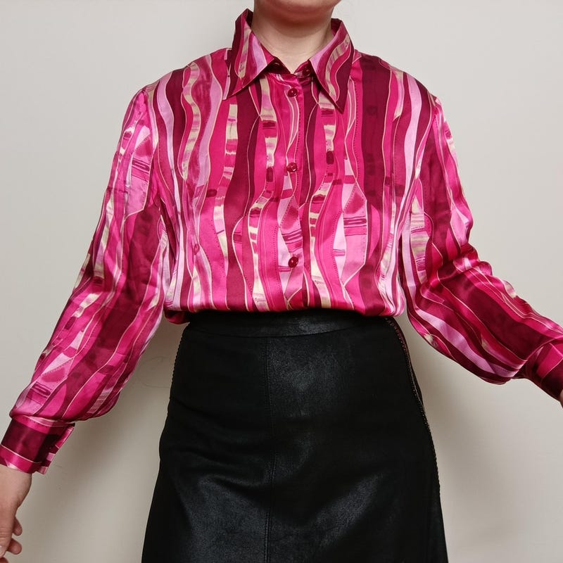 90s Blouse - Etsy