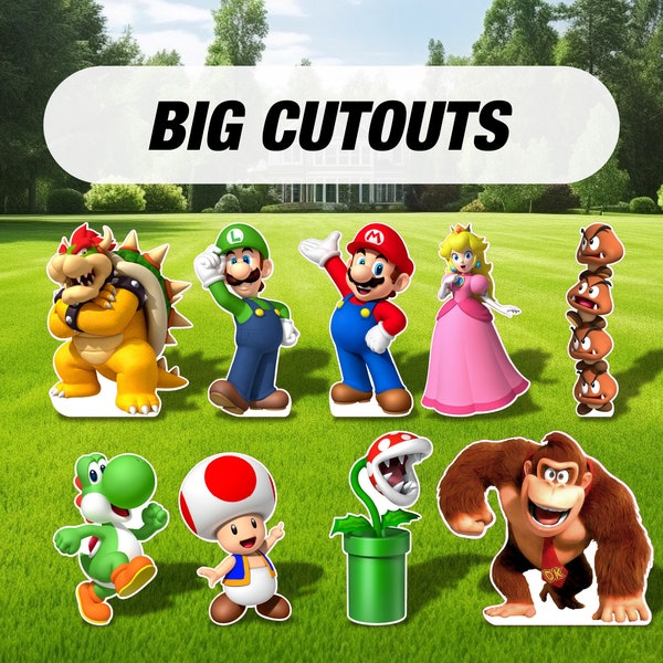 Super Mario Decor - Etsy