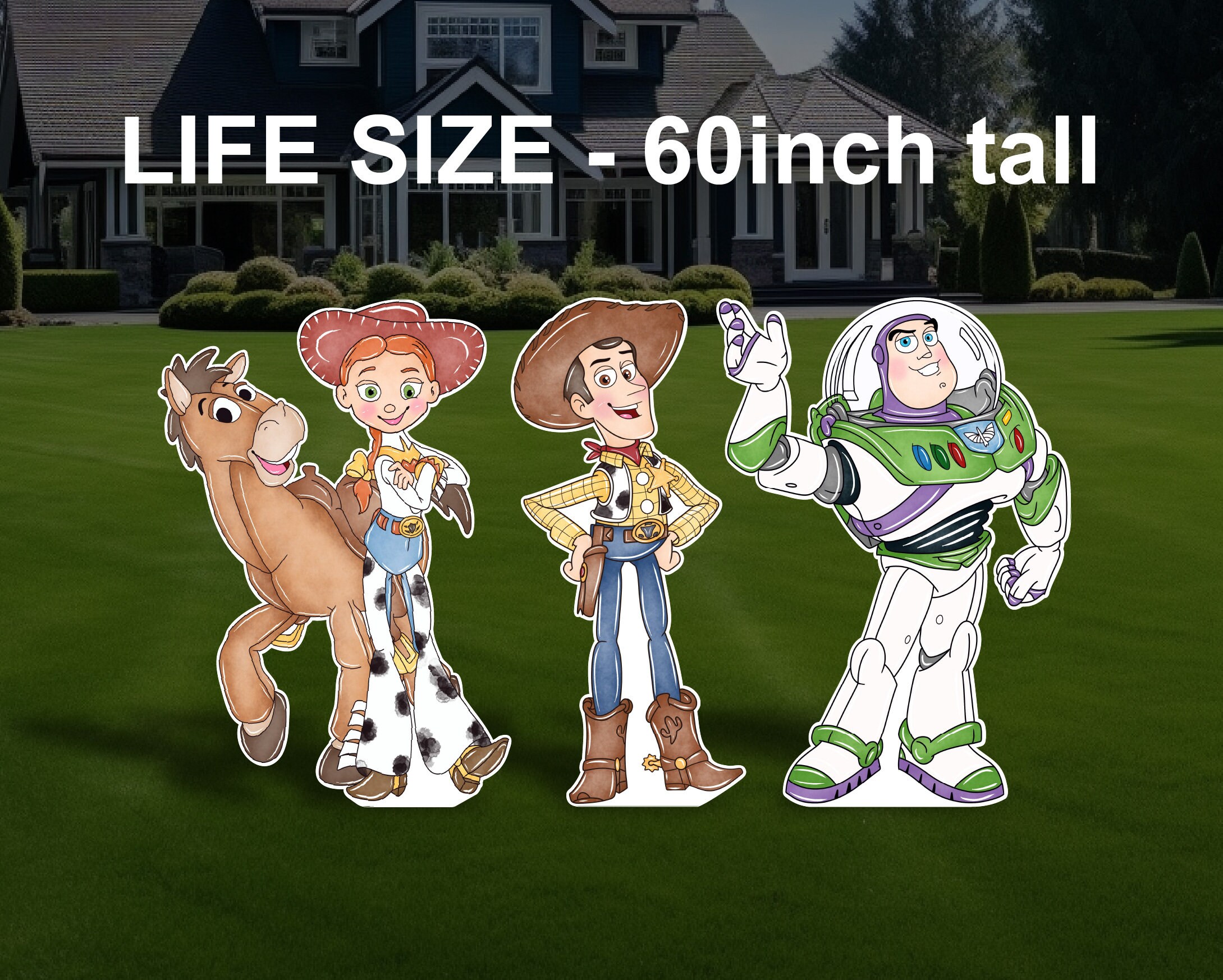 Toy Story Cutout Decorations, Woody and Buzz Lightyear Cutouts ...