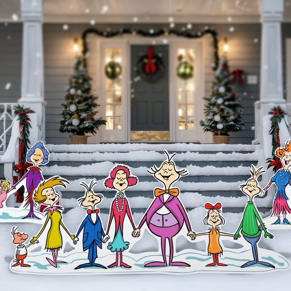 Grinch Standee - Etsy
