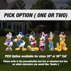 Mickey Mouse Clubhouse Themed Birthday Party Cutouts, Decorations ...