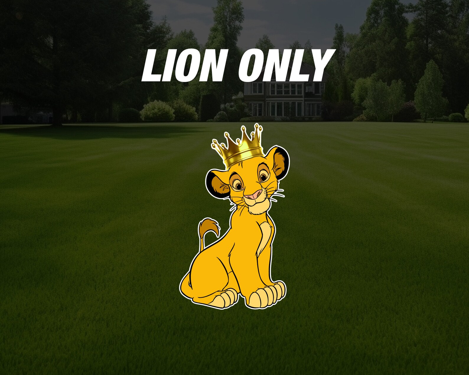 Lion King Cutouts Birthday Party Cutouts, Lion King Themed Party ...
