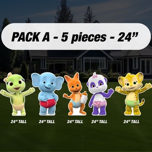 Wordparty Themed Birthday Party Cutouts, Word Party, Decorations ...