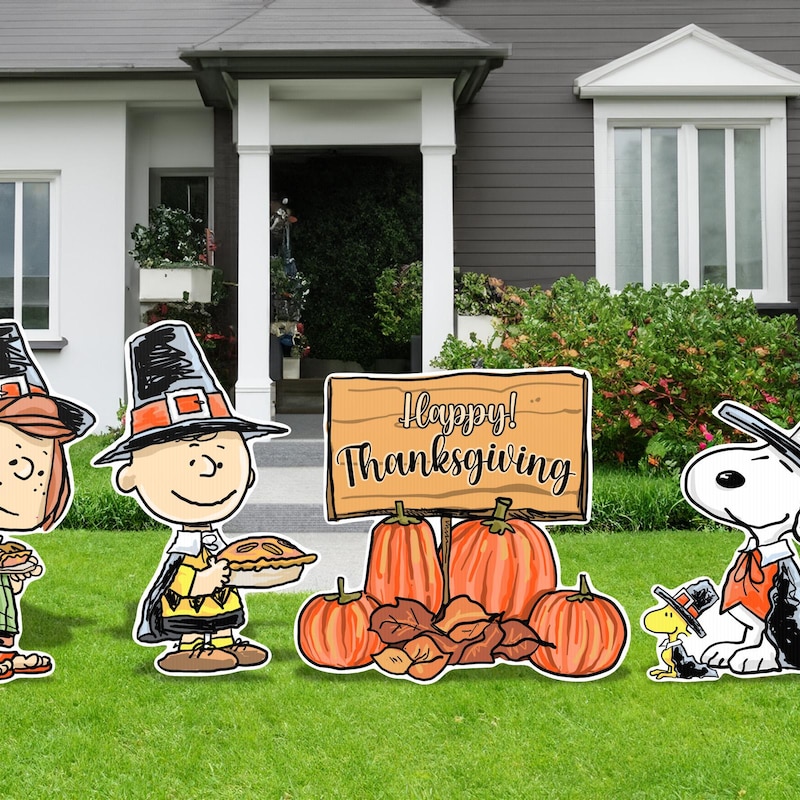 Snoopy Thanksgiving Decorations - Etsy