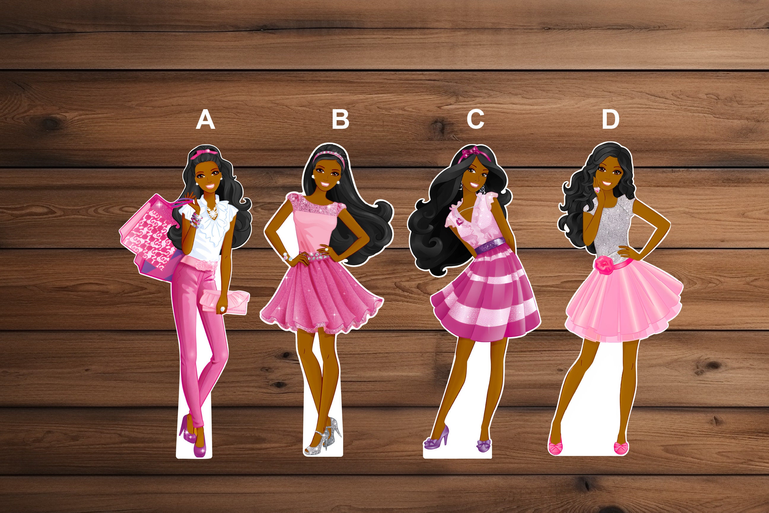 BIG Doll Cutout Decorations, Cutouts, Centerpieces, Standee, Life Size ...