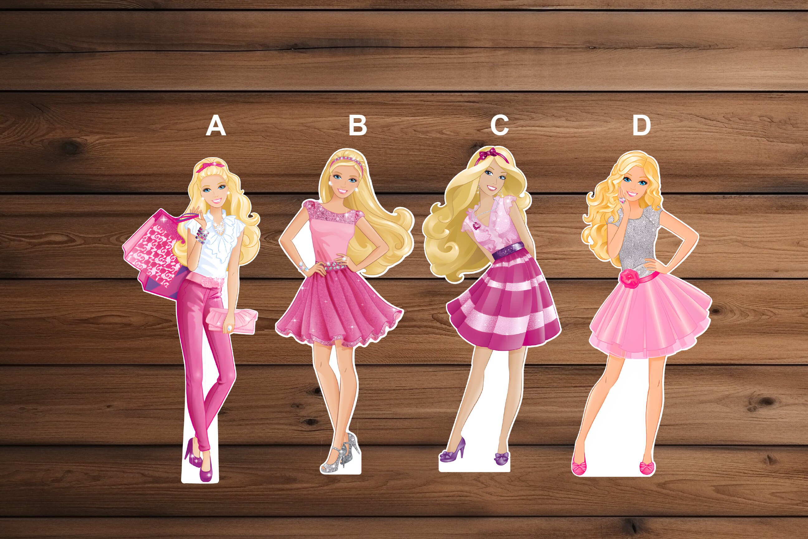 BIG Doll Cutout Decorations, Cutouts, Centerpieces, Standee, Life Size ...