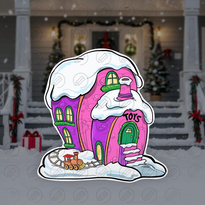 Grinch Standee - Etsy