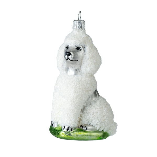 Vintage Poodle Christmas Tree Ornaments - Etsy