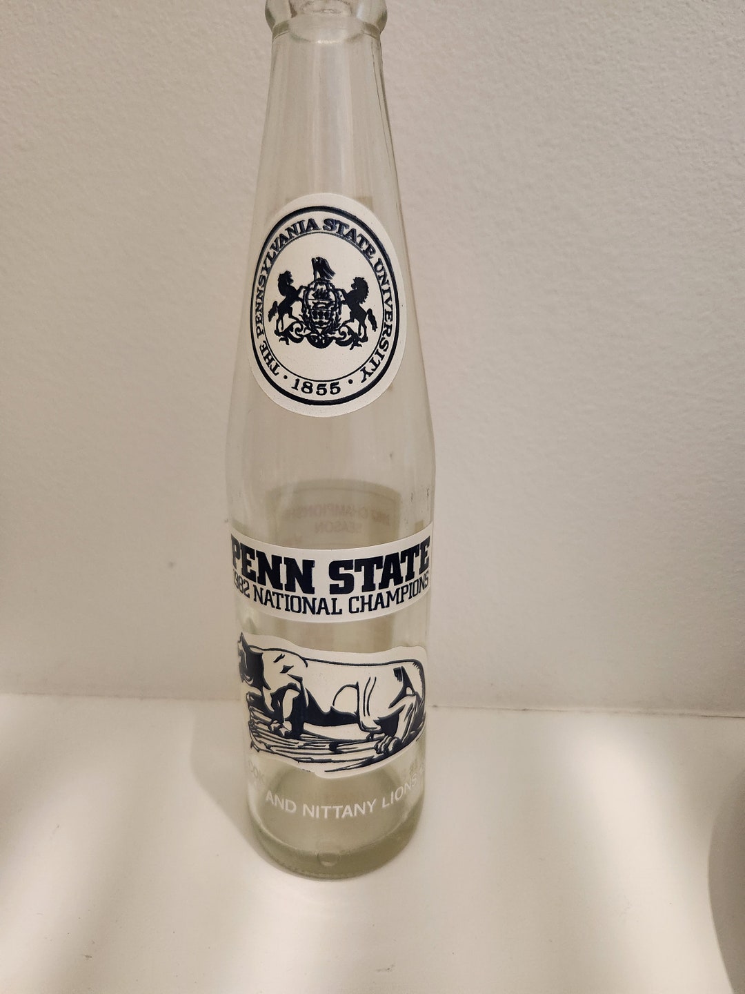 Penn State 1982 National Championship Coke Bottle - Etsy