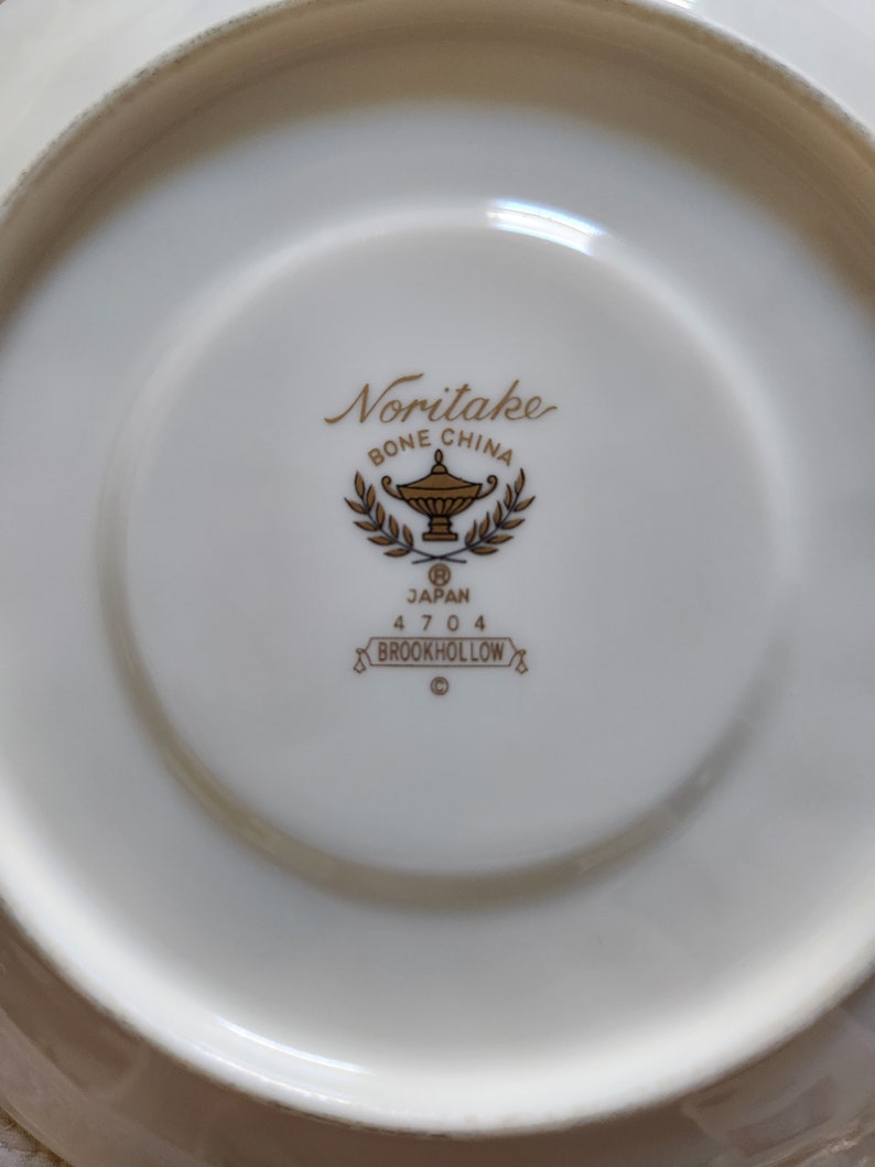 Noritake Brookhollow Bone China - Etsy