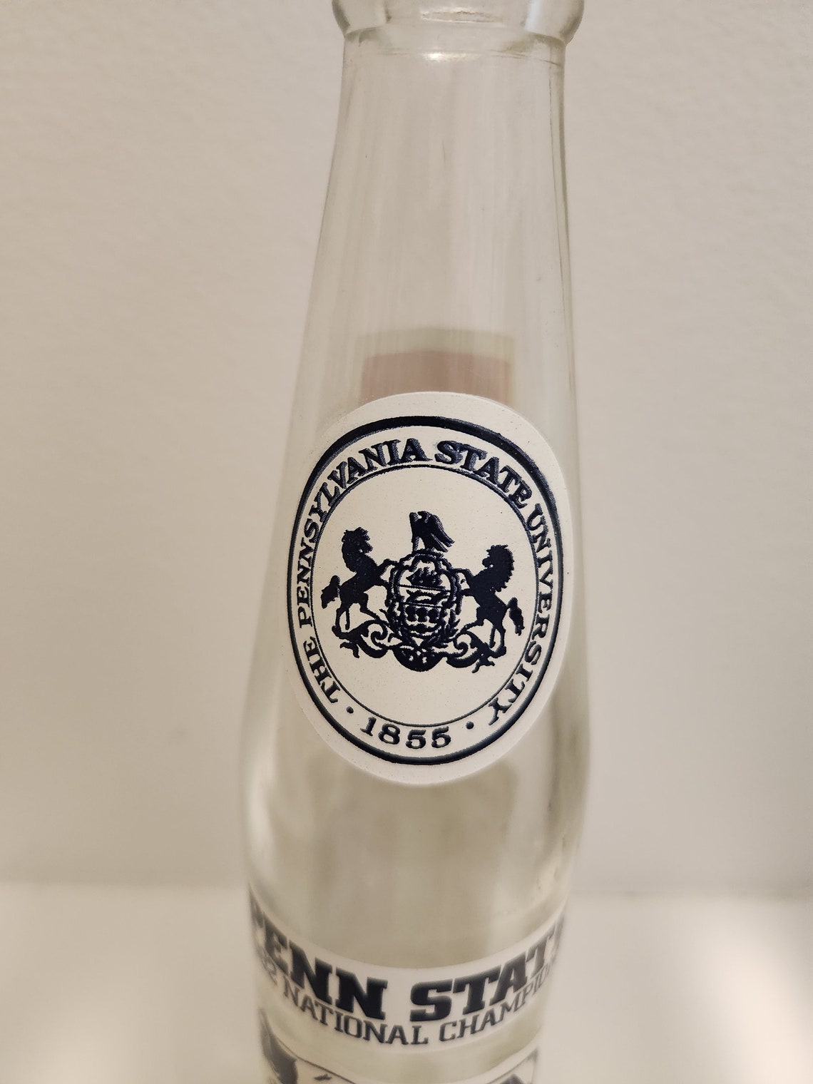Penn State 1982 National Championship Coke Bottle - Etsy