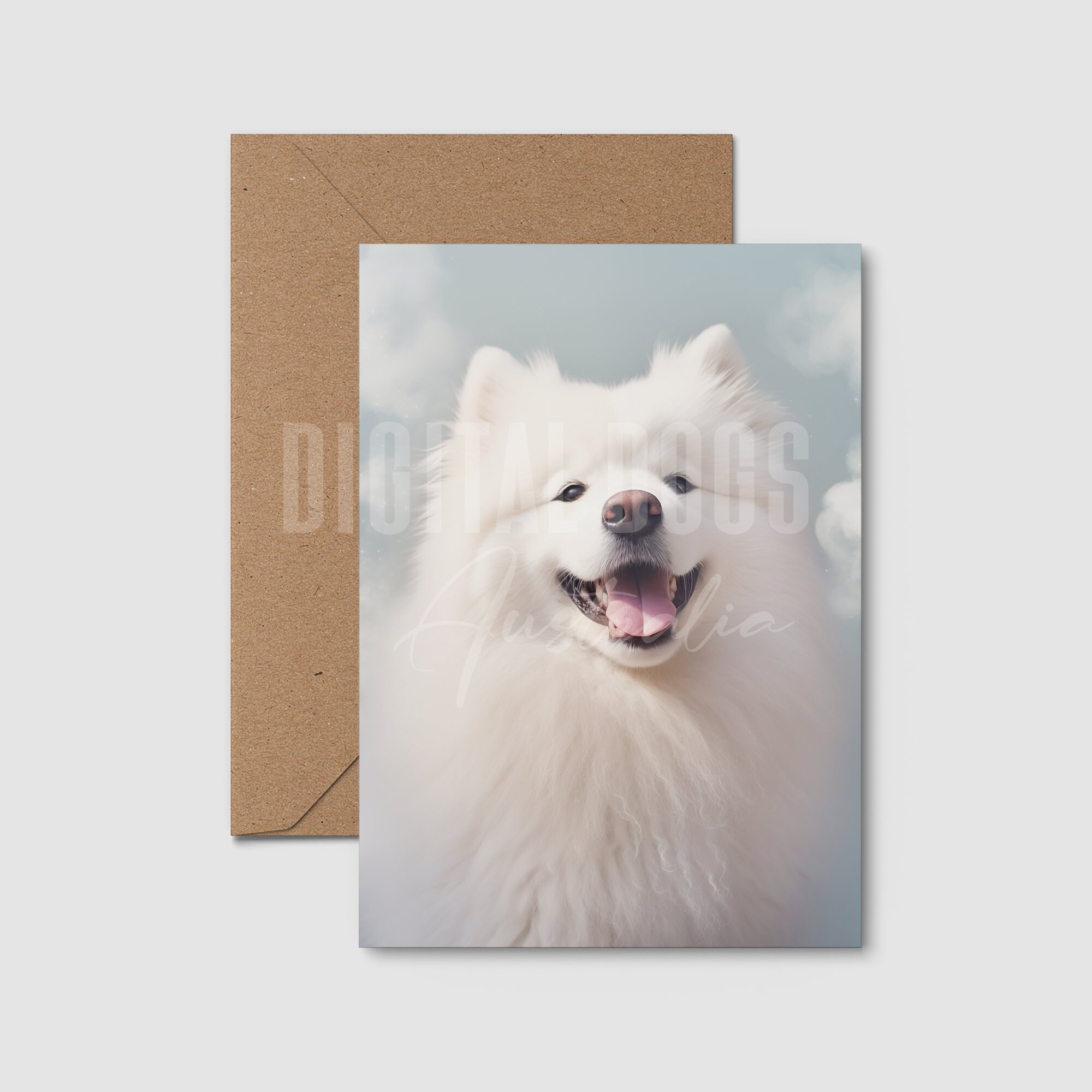 Samoyed Dog Digital Download Printable Image You Can Use for Your Own ...