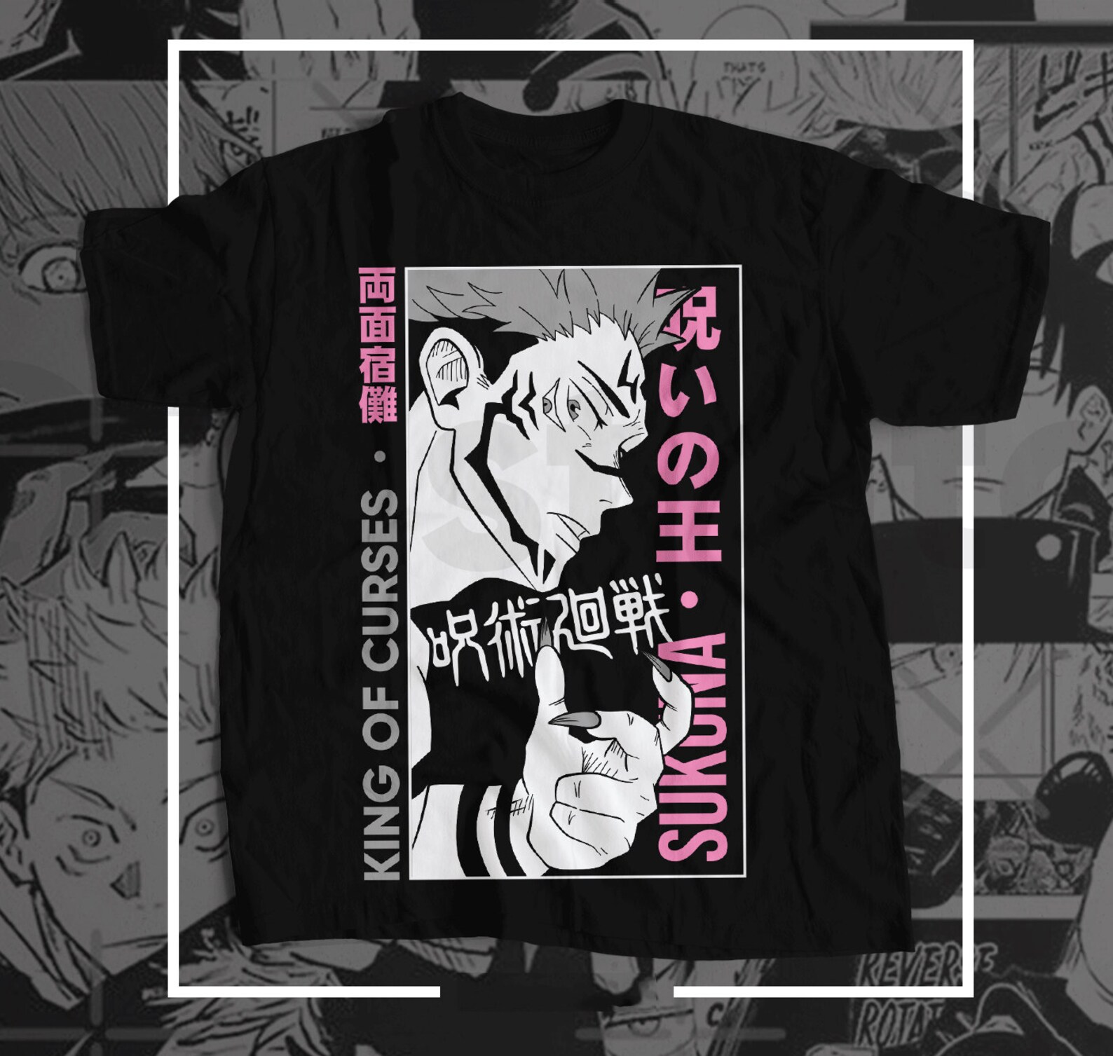 Pack of 9 Anime Print Bundle, Svg Png Jpg, Pdf, PS for DTG , DTF ...