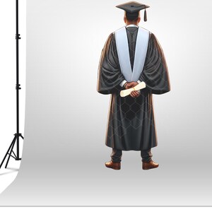 Graduation African-american Male Clipart DOCTORAL Graduation Clipart ...