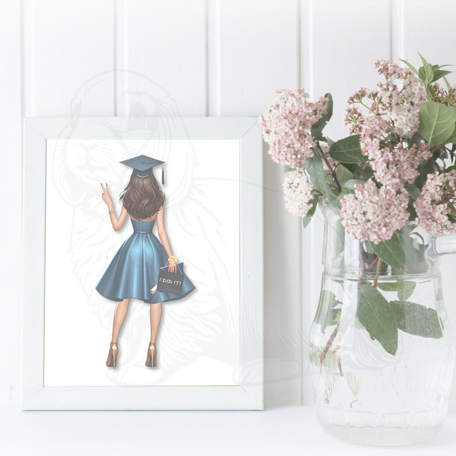 Graduation Girl Clipart Graduation Clipart High School College Senior ...