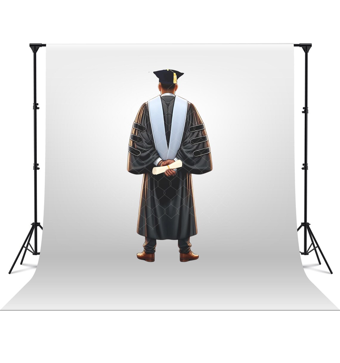 Graduation African-american Male Clipart DOCTORAL Graduation Clipart ...
